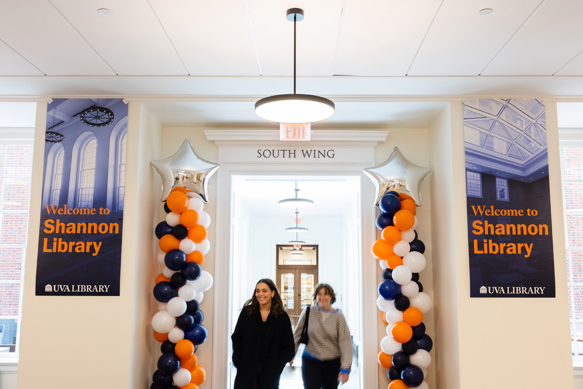 A look back at the grand opening celebration | UVA Library